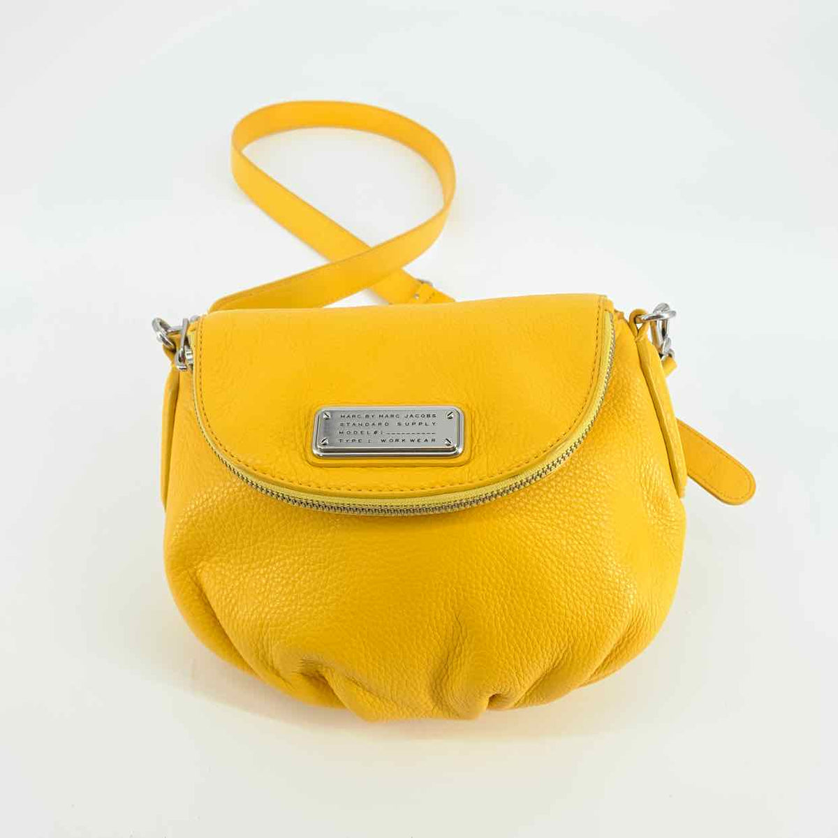 MARC JACOBS Yellow Pebblegrain Handbag – Shop Prior Attire